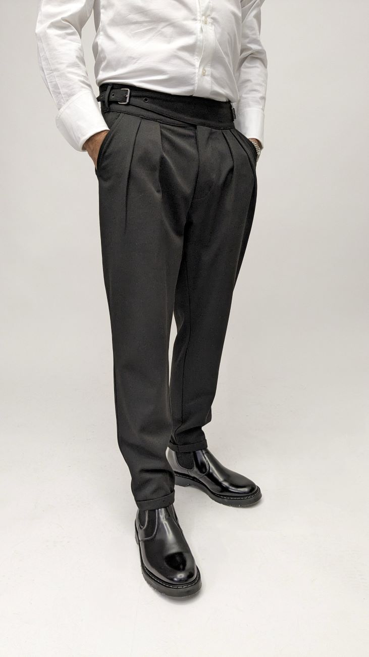 Elegantes Gurkha Hose Herren Ebenbild